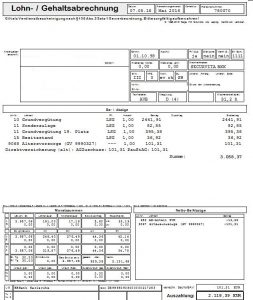 Lohnabrechnung | Progeso